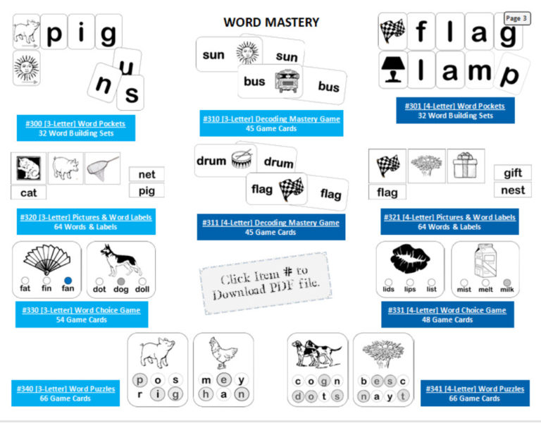 Organizing your Early Reading Mastery Materials | Early Reading Mastery ...